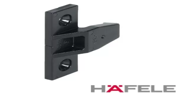 Conector Keku As Encaixe Macho Preto Hafele