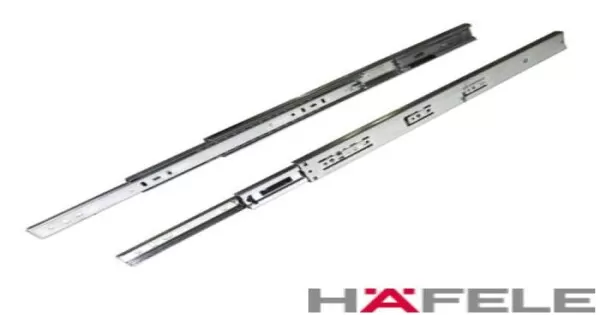 Corrediça Telescópica com Amortecedor (Soft Close) H45 S SC 500mm Hafele