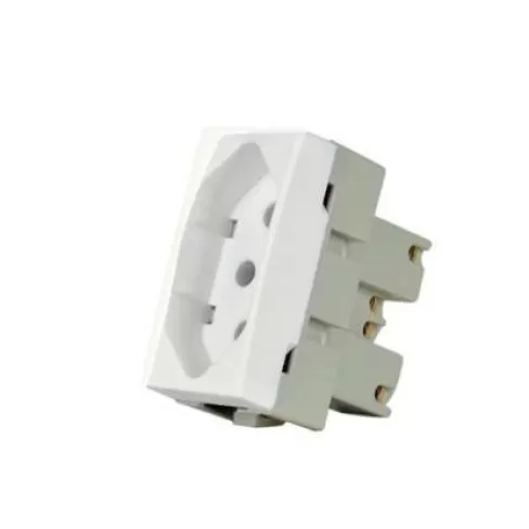 TOMADA MARGIRIUS 2P+T 20A 250V BRANCO